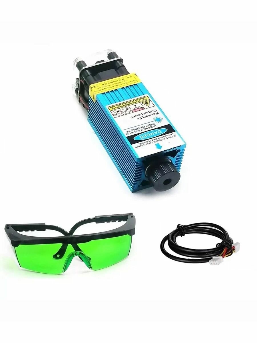 405 нм 500 МВт 12 В сине-фиолетовый лазерный модуль с точечной фокусировкой и ШИМ-управлением TTL