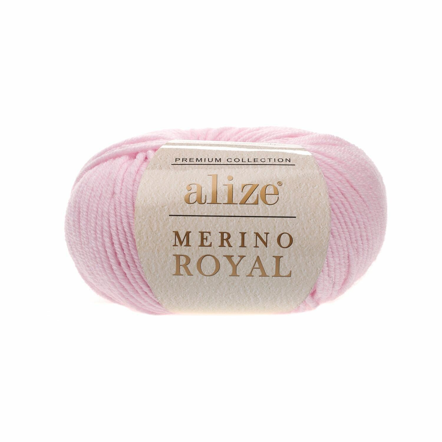 Пряжа Alize Merino Royal 31 (5 мотков, 50г/100м) светло-розовый
