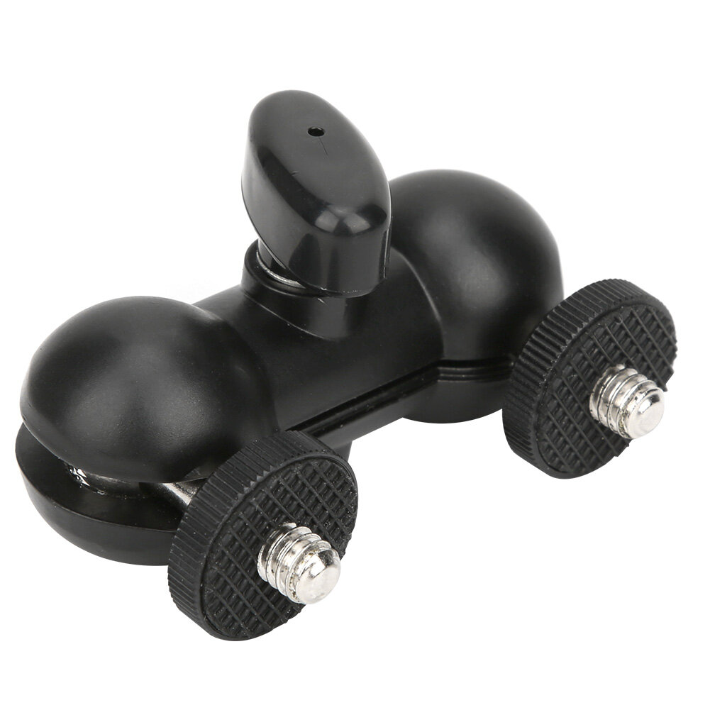 Портативный алюминиевый держатель с двойным креплением для монитора и EVF, легкий и прочный, для камер Gopro/YI