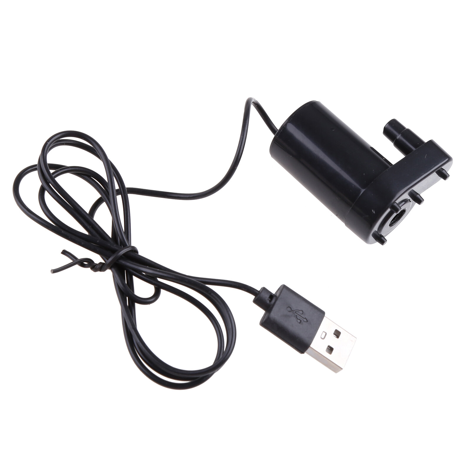 Бесшумный вертикальный погружной насос micro USB 5V-черный