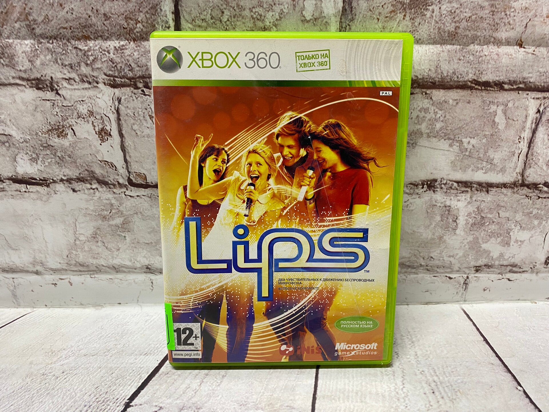Диск X-Box 360 Lips