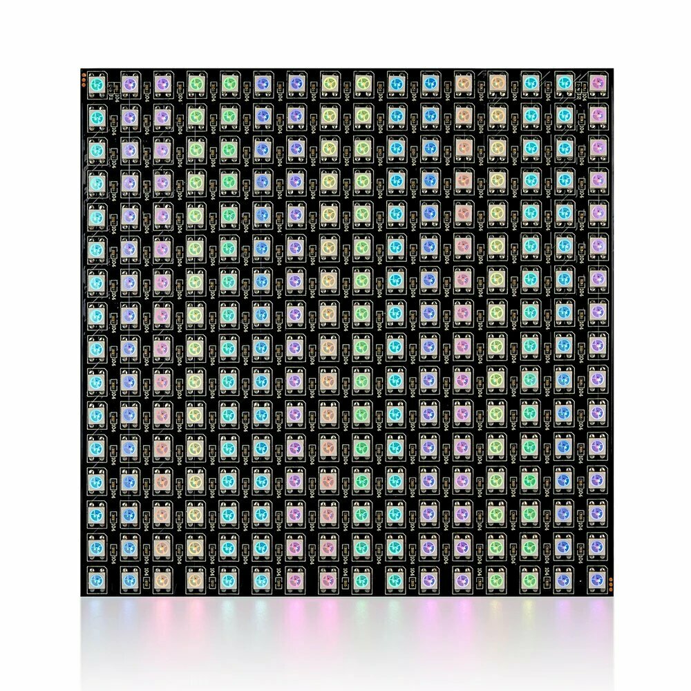 RGB гибкая светодиодная панель RGBCCT 256 LED DC5V 16cm x 16cm 256Leds, 2 PCS