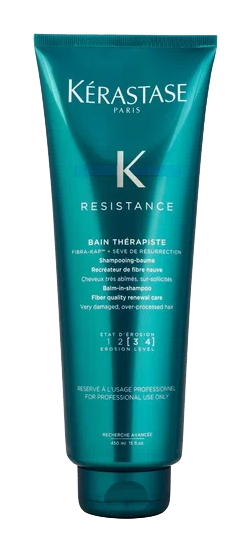 Kerastase Resistance Bain Therapiste шампунь для поврежденных волос, 450 мл