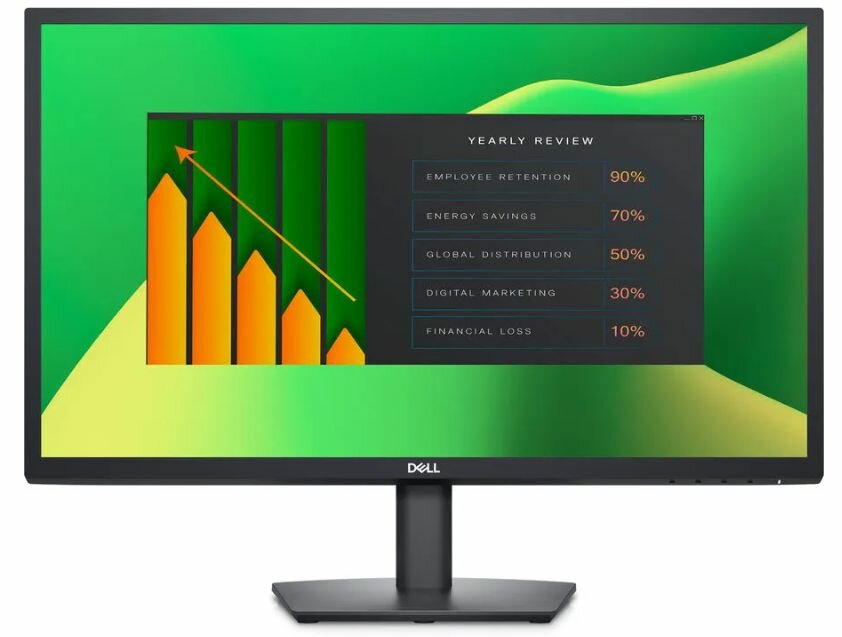 23,8" Монитор DELL E2423HN (E2423HN) черный - 1920x1080@60Гц, VA, 5 мс, 3000:1, 250 Кд/м, 178/178, HDMI, VGA (D-SUB),