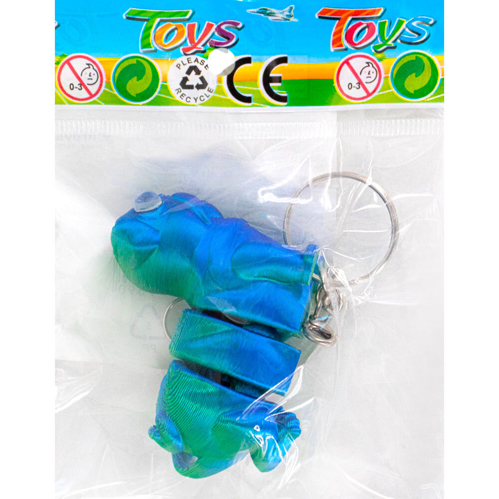 Брелок Китайская игрушка1 фигурка мопс, кольцо на подвеске ZY1833969