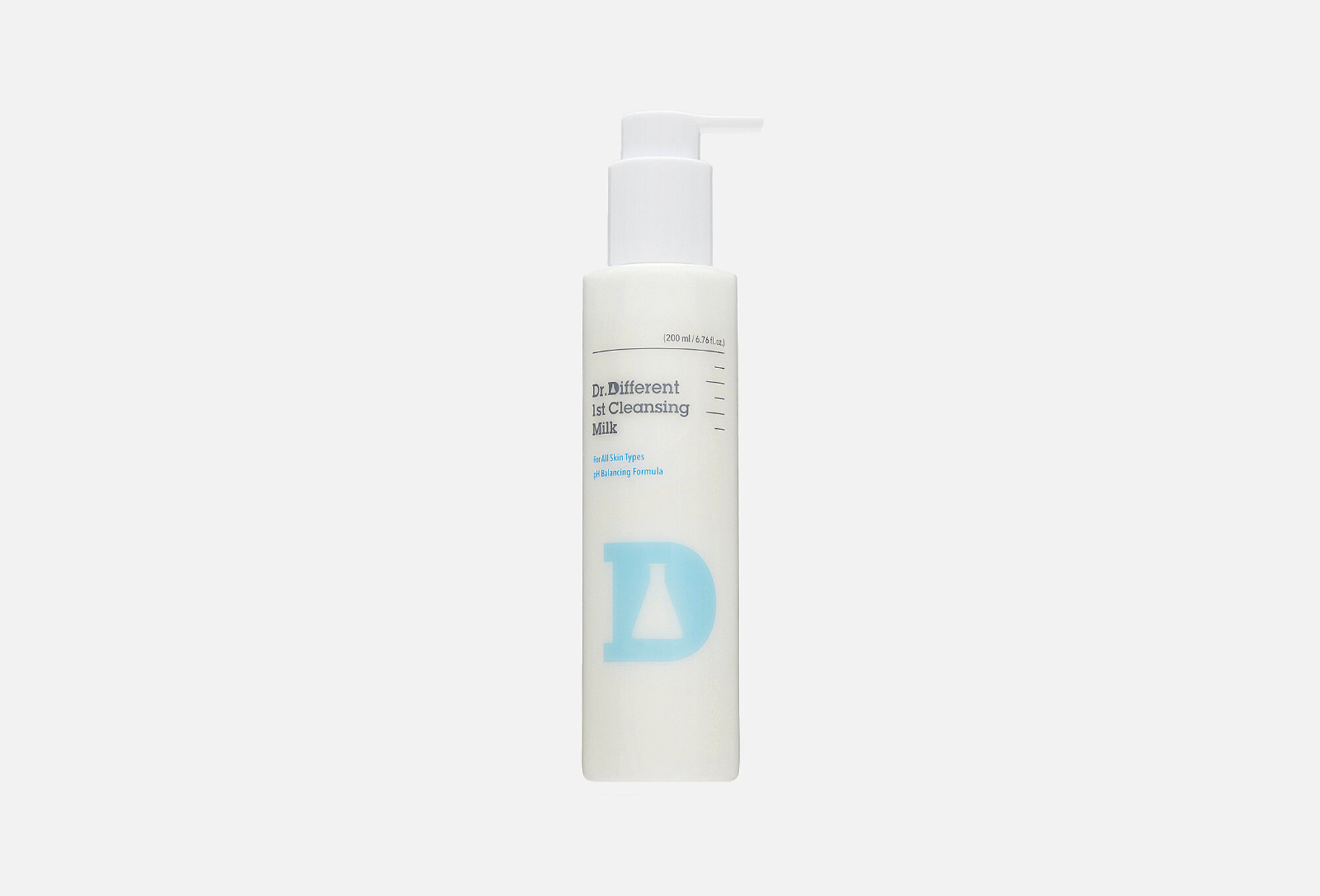 Молочко для снятия макияжа DR.DIFFERENT 1st Cleansing Milk 200 мл