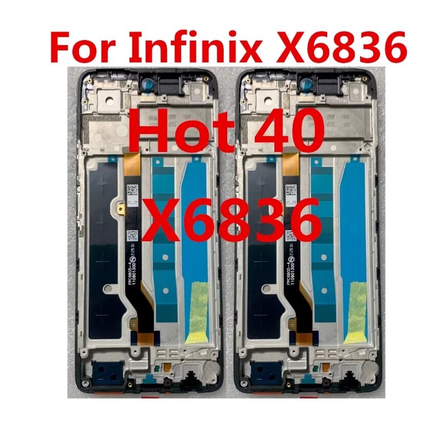 100% тест в порядке для Infinix Hot 40 X6836/Hot 40i X6528B X6528/Hot 40 Pro X6837 Hot 40 X6836