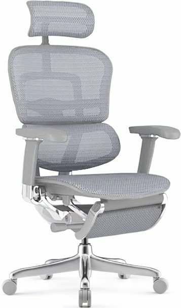 Офисное компьютерное кресло Falto Ergohuman 2 ST Elite LT GY, премиум-класс