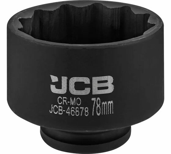 Головка ударная 78мм (12гр.), 3/4" JCB