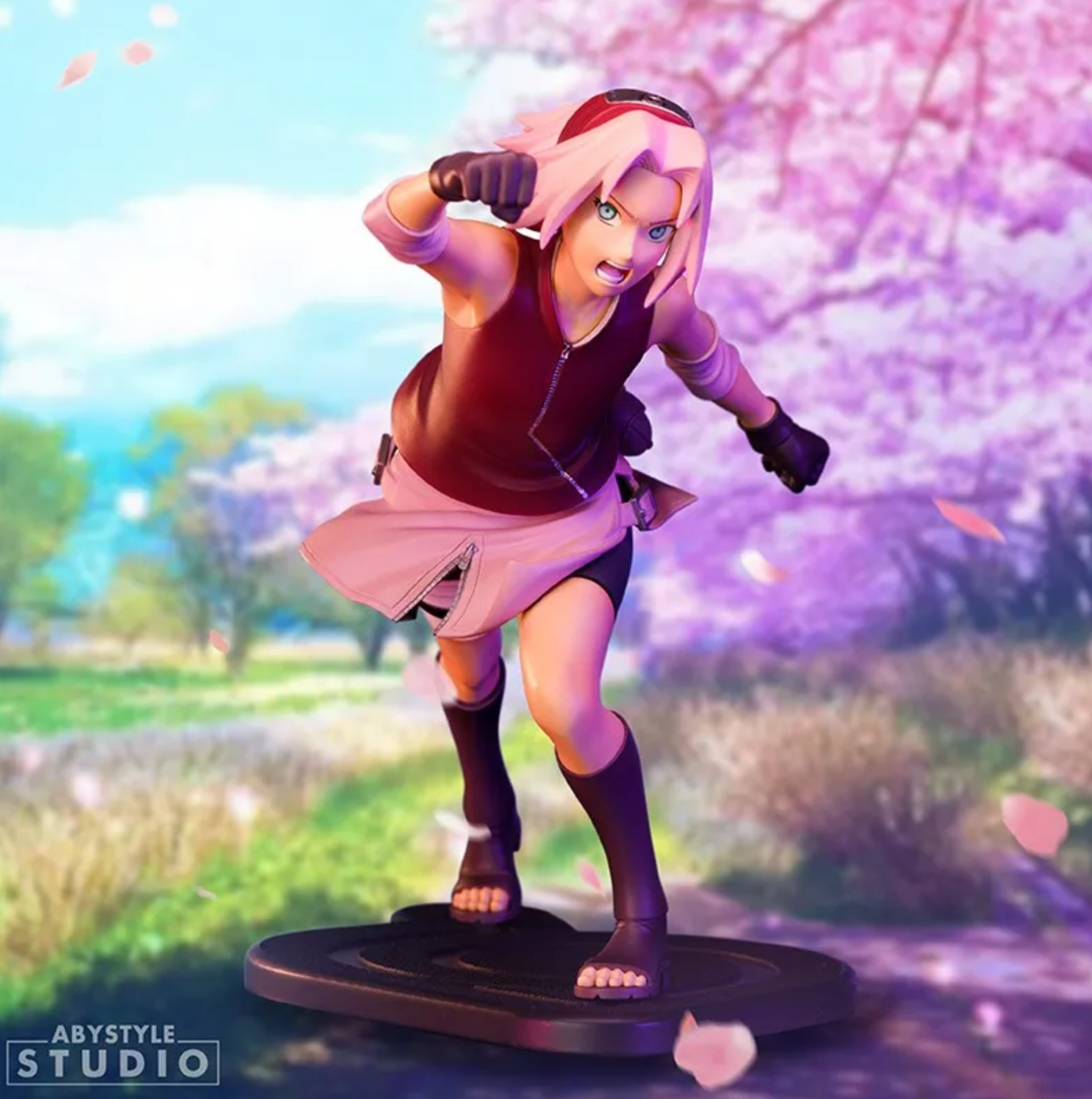 Фигурка коллекционная Сакура "Наруто" от Abystyle Studio, коллекционное подарочное издание — фото 1