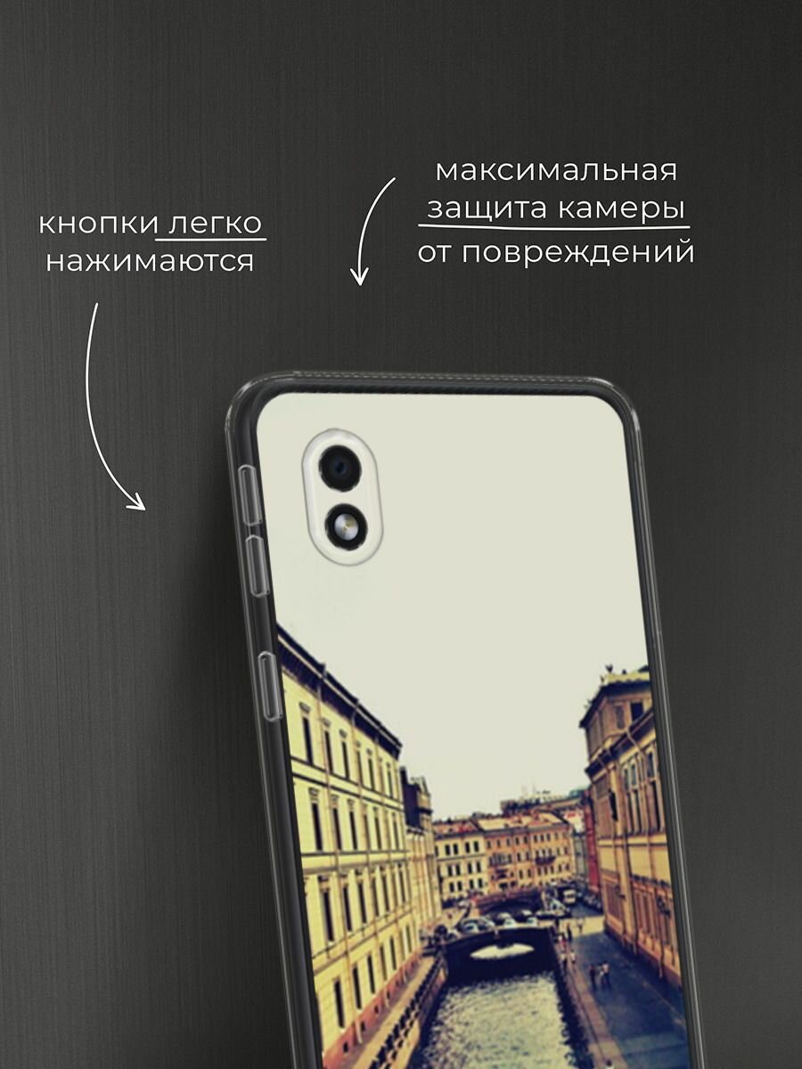 Чехол на Samsung Galaxy A01 Core / Самсунг Галакси А01 Core с принтом "Санкт-Петербург" — фото 1