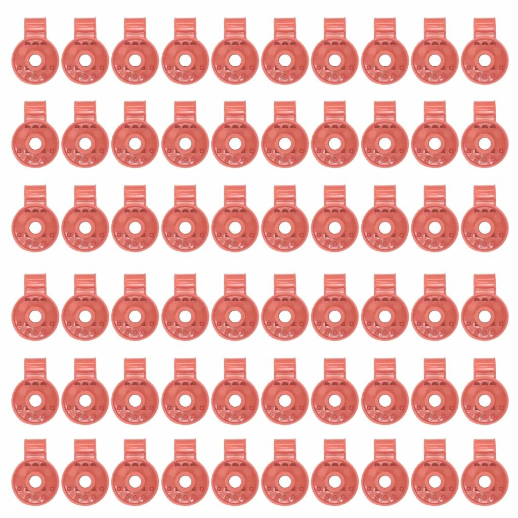 60шт Специальных зажимов для крепления теневой сетки к сетке ограждения