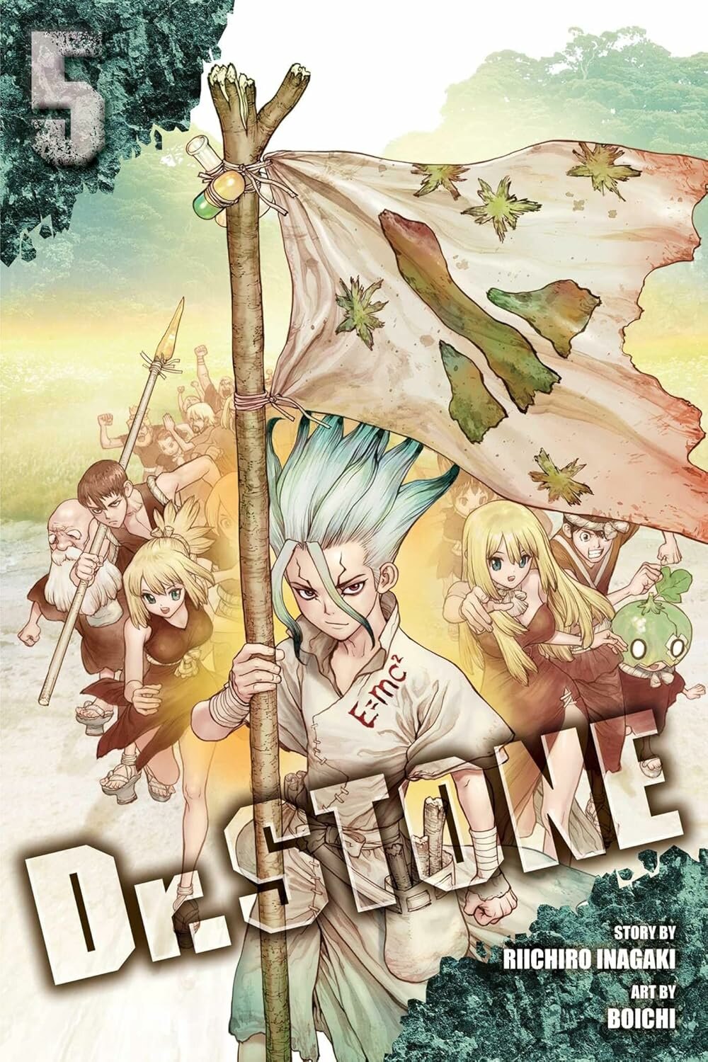 Манга Доктор Стоун (Dr. Stone). Vol. 1-27. ( Riichiro