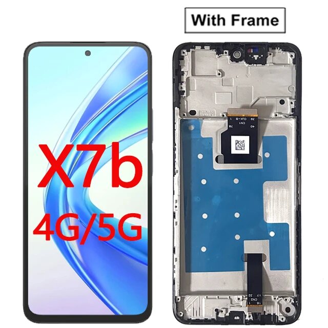 Дисплей Honor X7b 4G/5G с рамкой