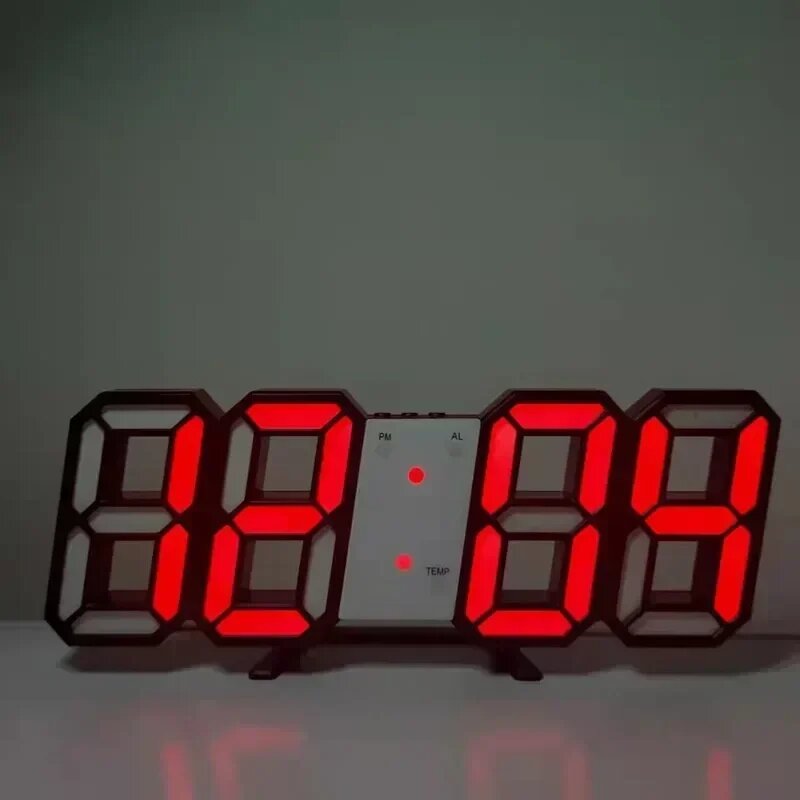 3D LED Цифровые часы