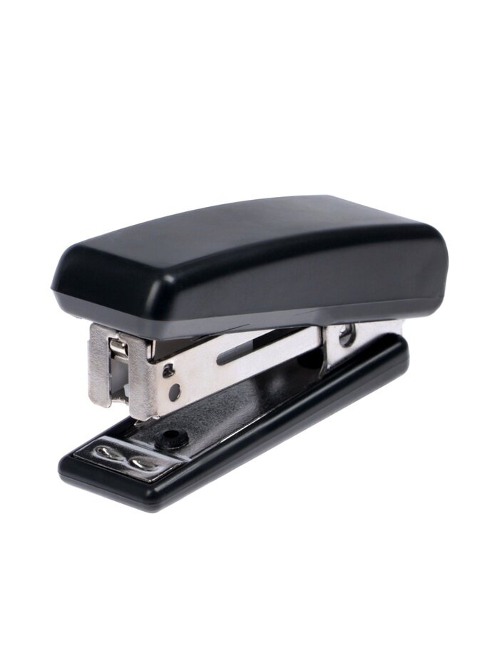 Степлер мини №10 до 7 листов, корпус черный 10924144