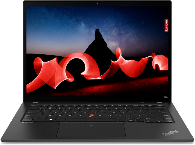 Ноутбук Lenovo ThinkPad T14s Gen 4 Core i5 1335U, 14", FHD+, 16GB, 1 Тб SSD, Iris Xe, 4G LTE, 5G, Win 11 Pro, Black