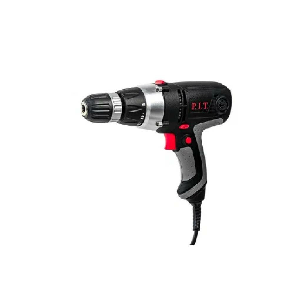 Дрель шуруповерт электрическая P.I.T. PBM10-C2, 400 Вт, 2 скорости