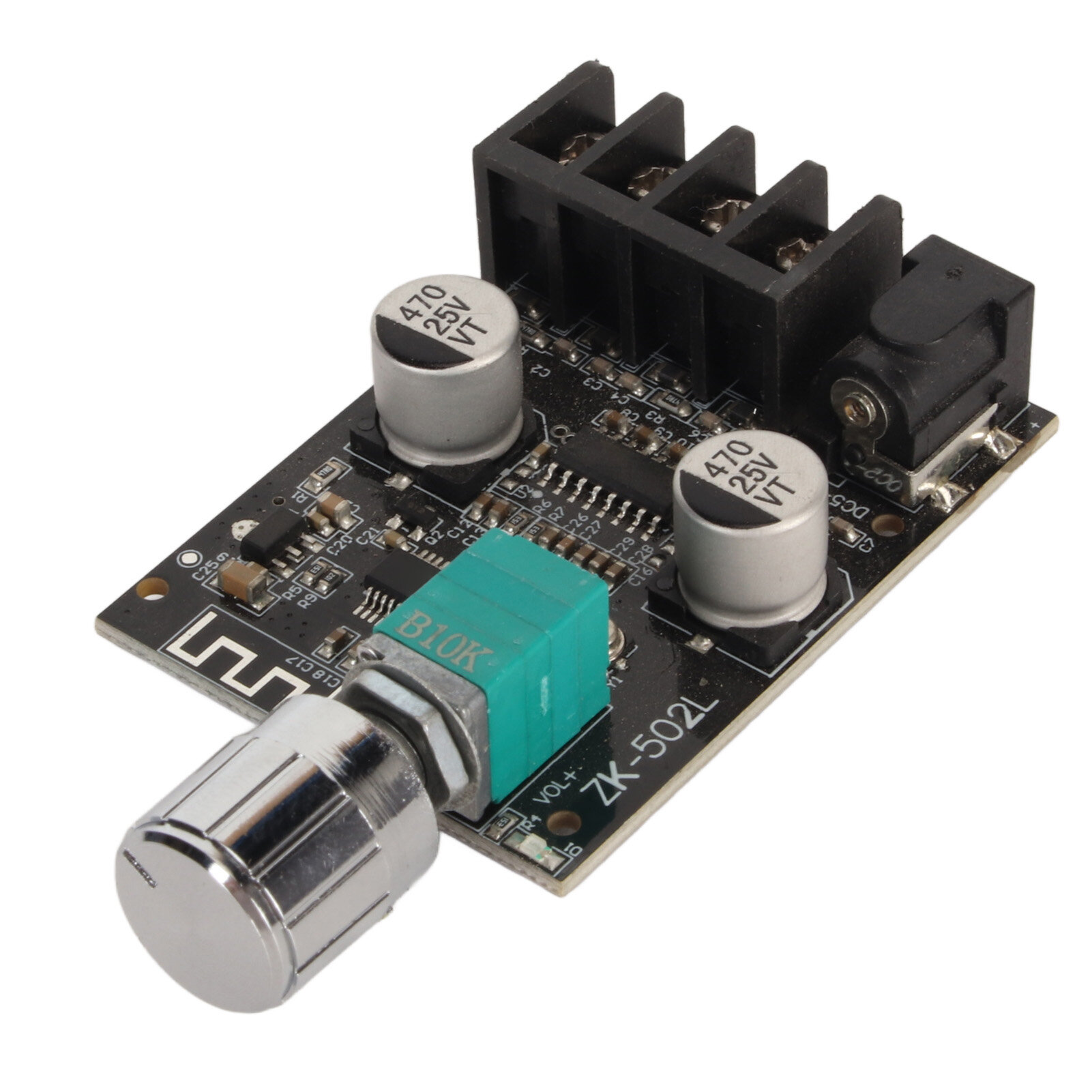 Digital Power Amplifier Board Mini Stereo Bluetooth5.0 Module Dual Channels — фото 1