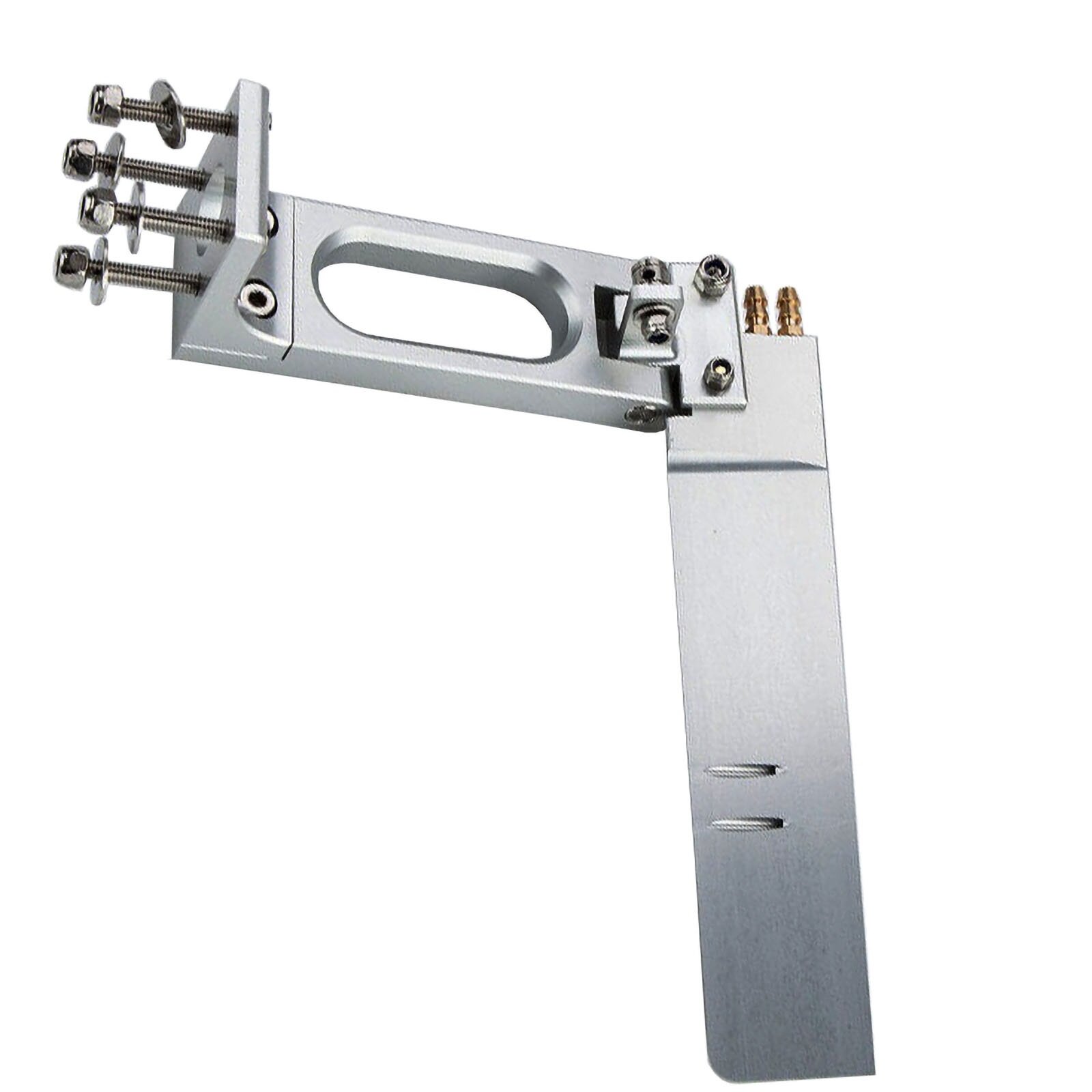 RC лодка 160 мм водопоглощающий руль (двойной водопоглощающий) рулевое управление лодки с дистанционным управлением металлический руль бензиновый руль лодки