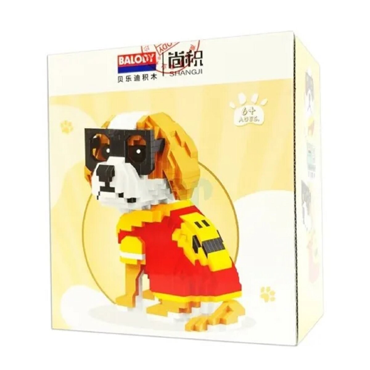 Конструктор Balody "Питомцы", пластик, 963 элемента, 13,5x15x8см