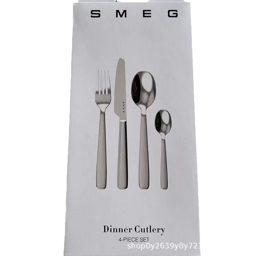 Smeg Набор столовых приборов, 4 предмздоровье безопасность
