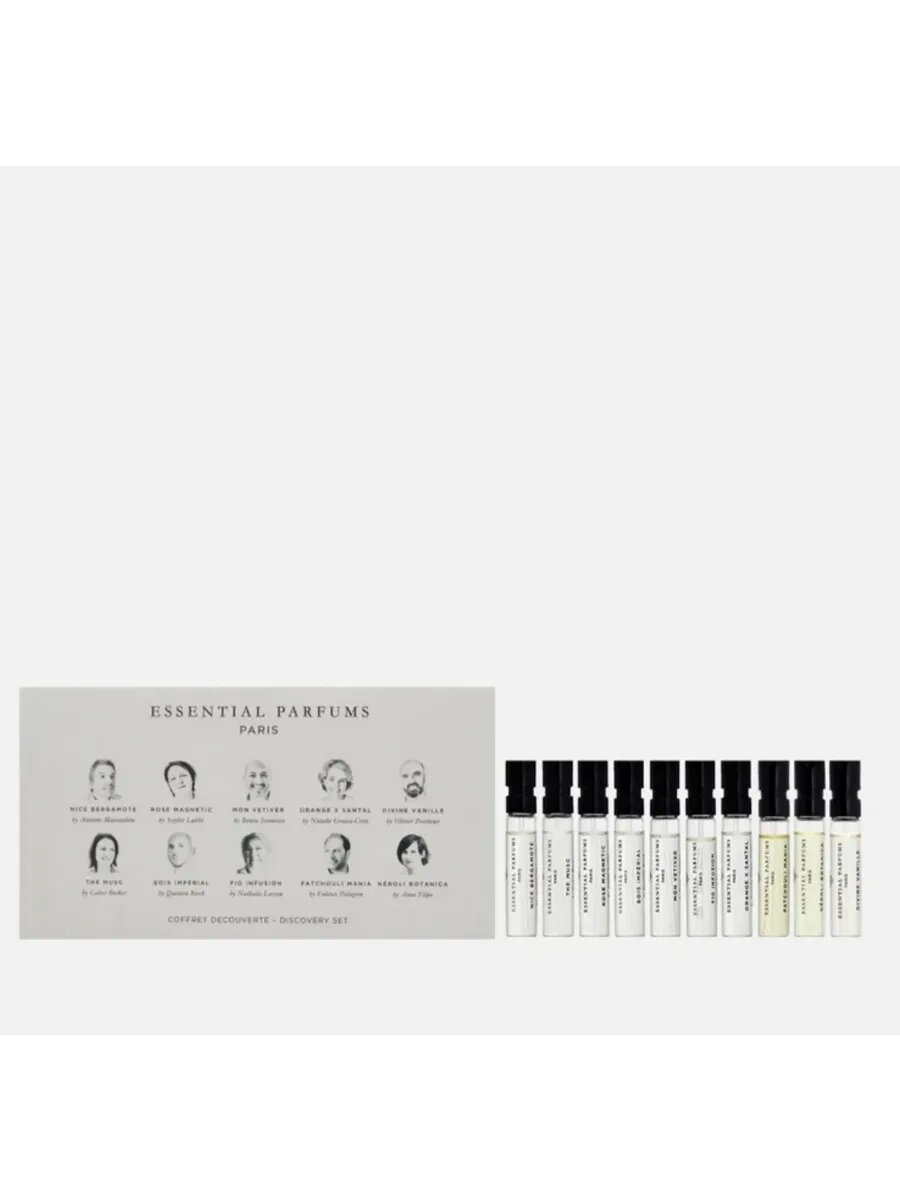 Набор пробников парфюмерной воды ESSENTIAL PARFUMS PARIS discovery set, Адвент