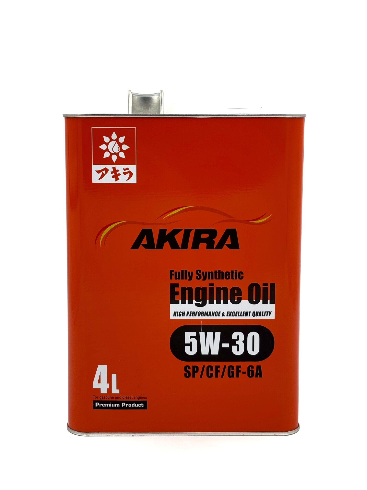 Масло моторное Akira 5w-30 SP/CF/GF-6A, 4 литра, синтетическое