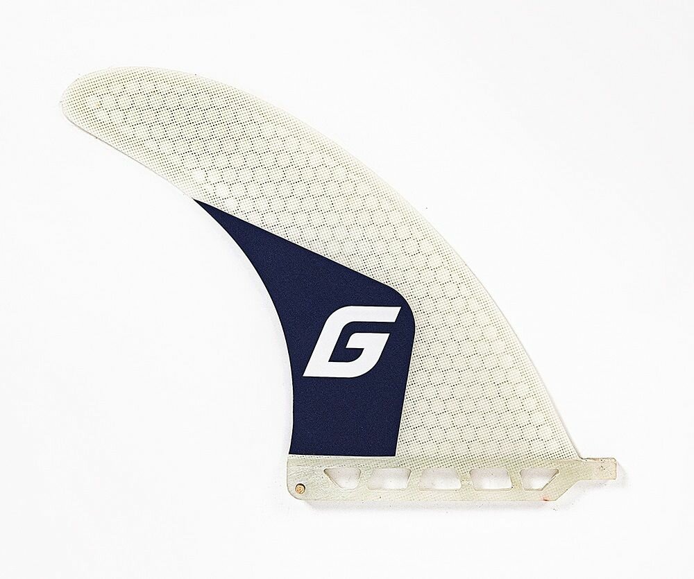 Плавник GLADIATOR ELITE US Box (болтик в комплекте) 8" 205mm Surf стеклопластик белый 2022-2024