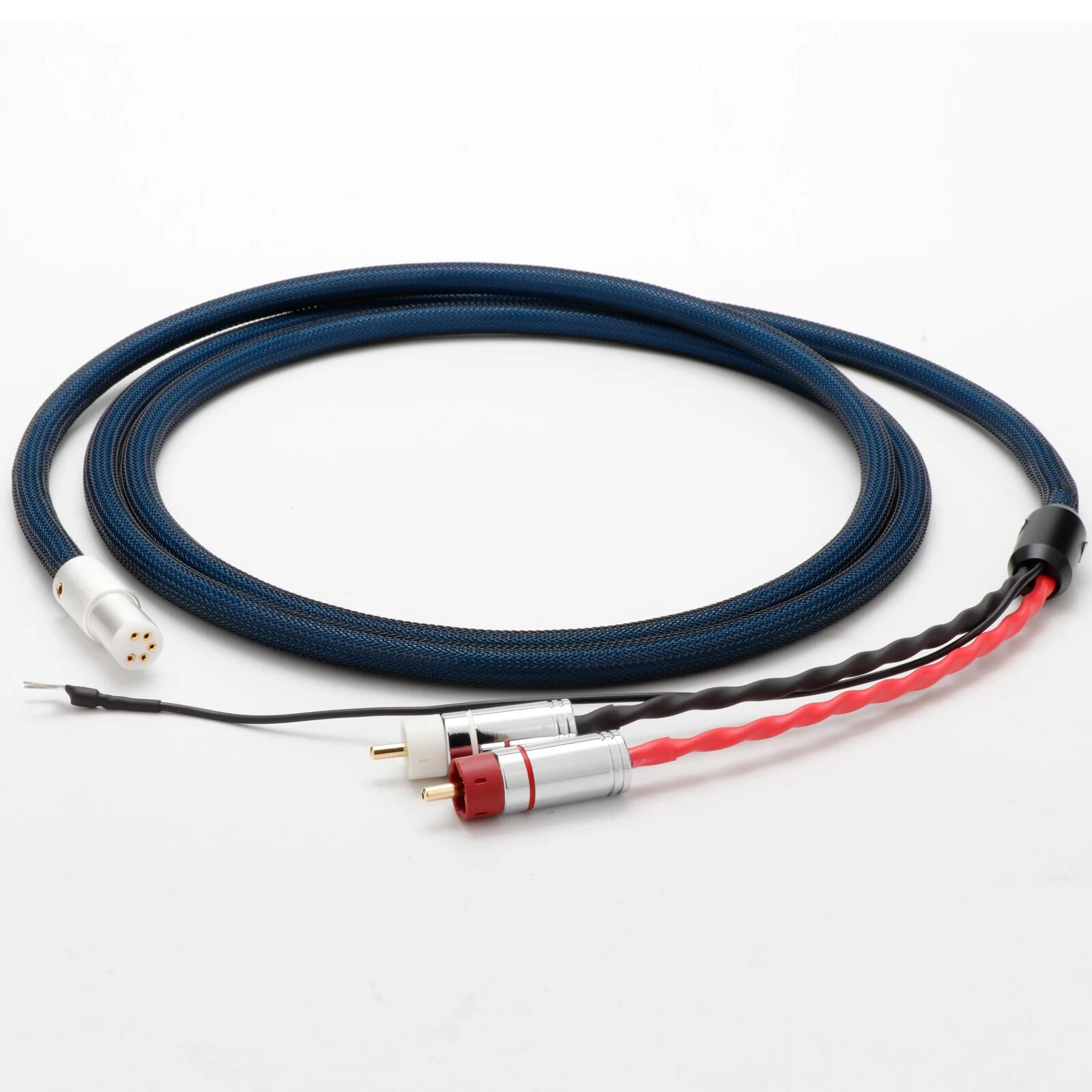 Preffair 5-контактный DIN-RCA кабель тонарма Phono 1m