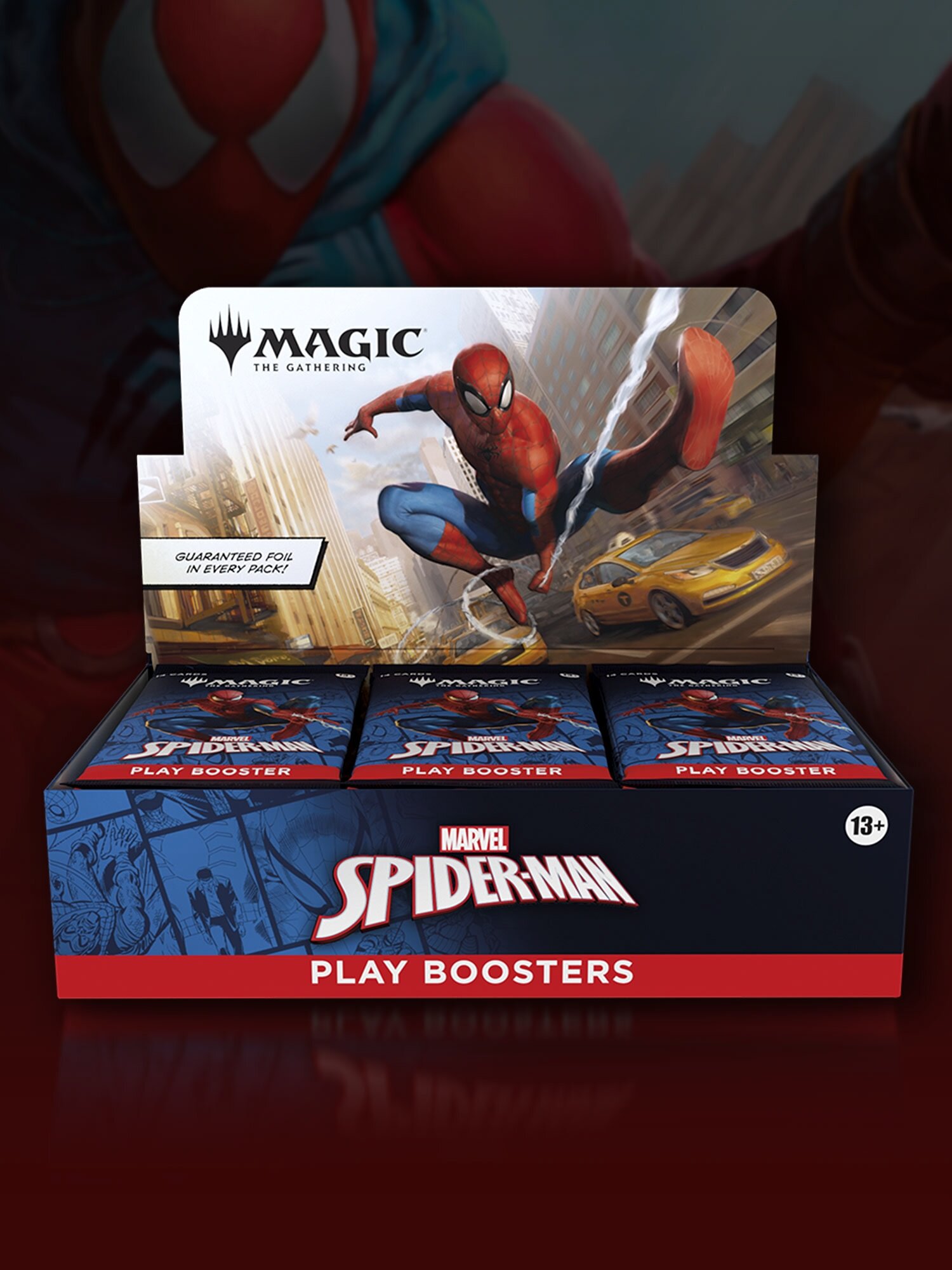 MtG: Spider-Man дисплей Play бустеров