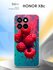 Чехол на Honor X8c, Хонор Икс8с, противоударный, силиконовый, с принтом