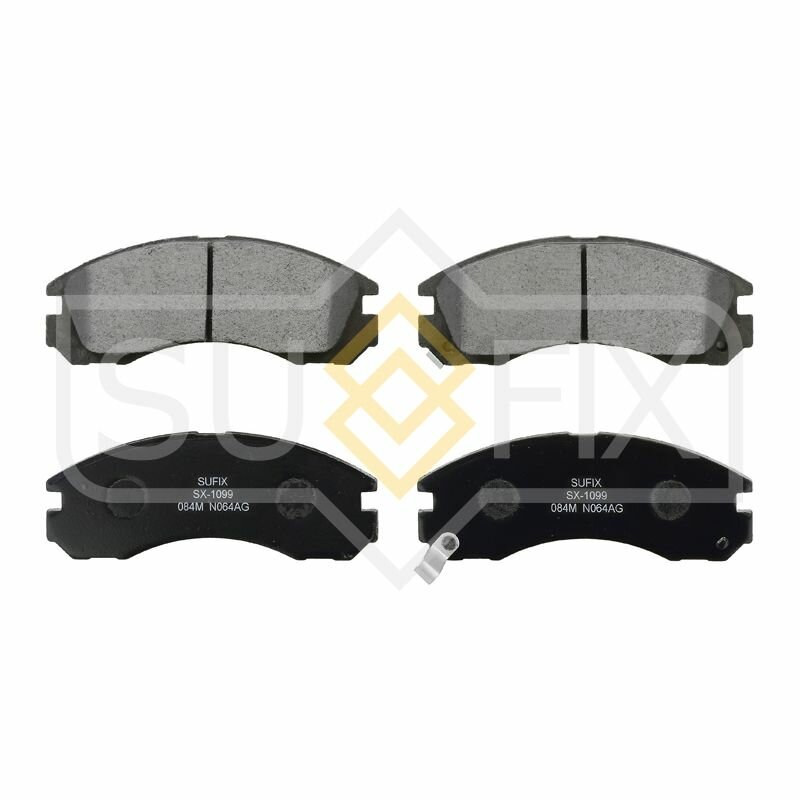SUFIX Колодки тормозные передние CITROEN C-Crosser 07>, MITSUBISHI Galant 97-04/Outlander 03>/ Pajero >00/Pajero Sport 98>, PEUGEOT 4007 07>