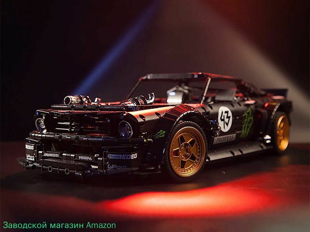 Конструктор Decool Hoonicorn 33003, для дрифта, 3145 элементов, масштаб 1:10