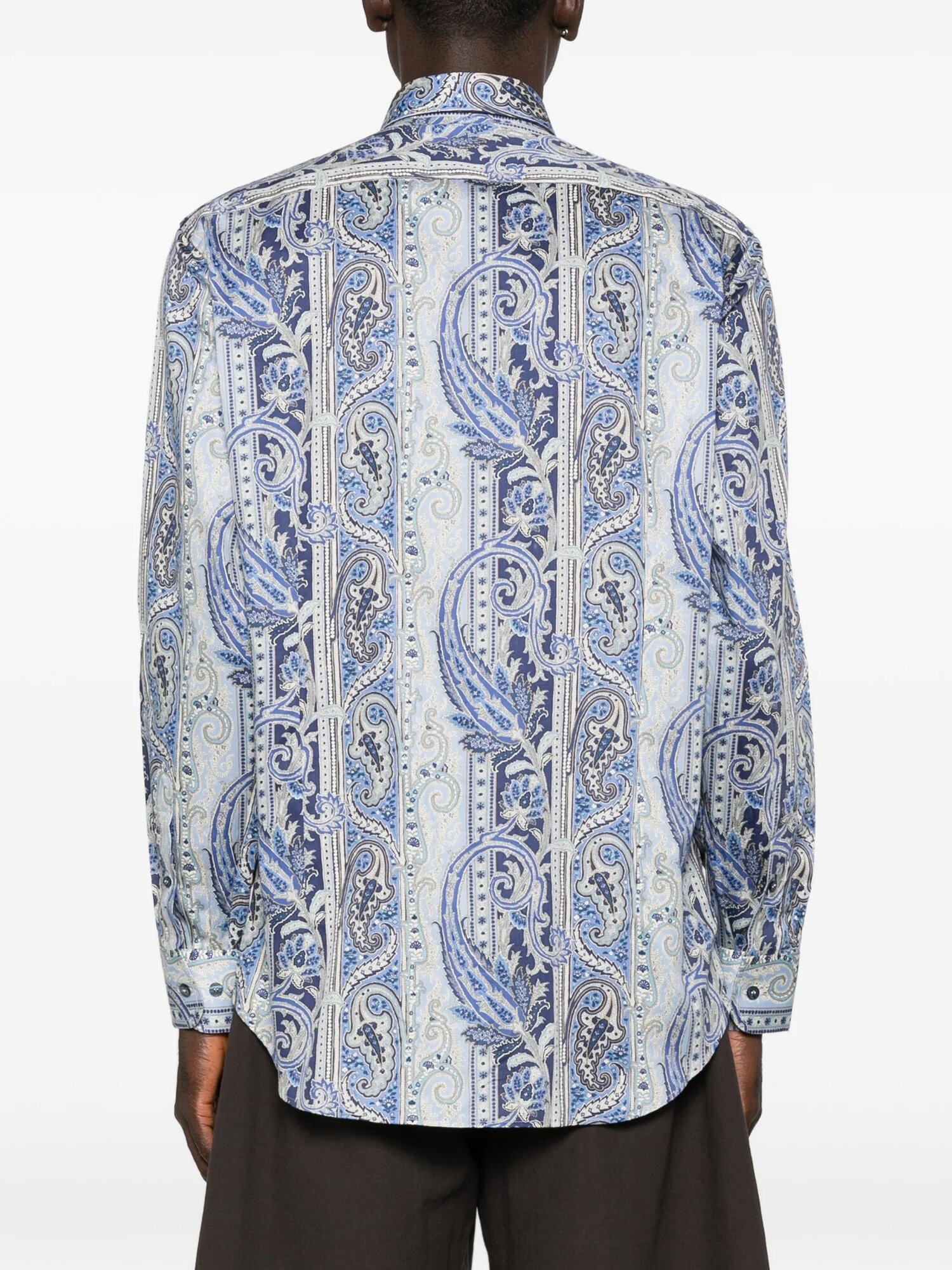 Рубашка ETRO, размер XL, синий — фото 1