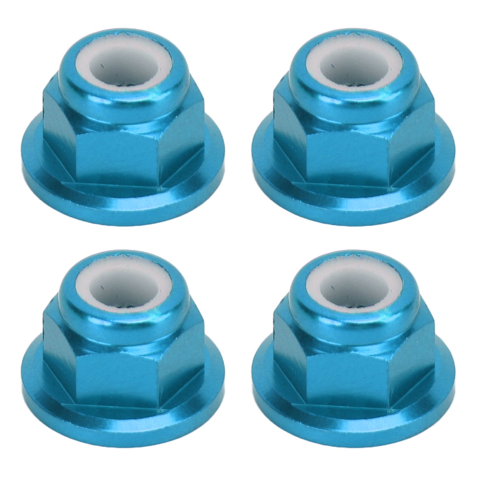 4PCS RC CAR NUCS M4 Алюминиевый сплав 4 мм внутренний диаметр RC CAR Accessy для 1/10 пульт дистанционного управления Performblue