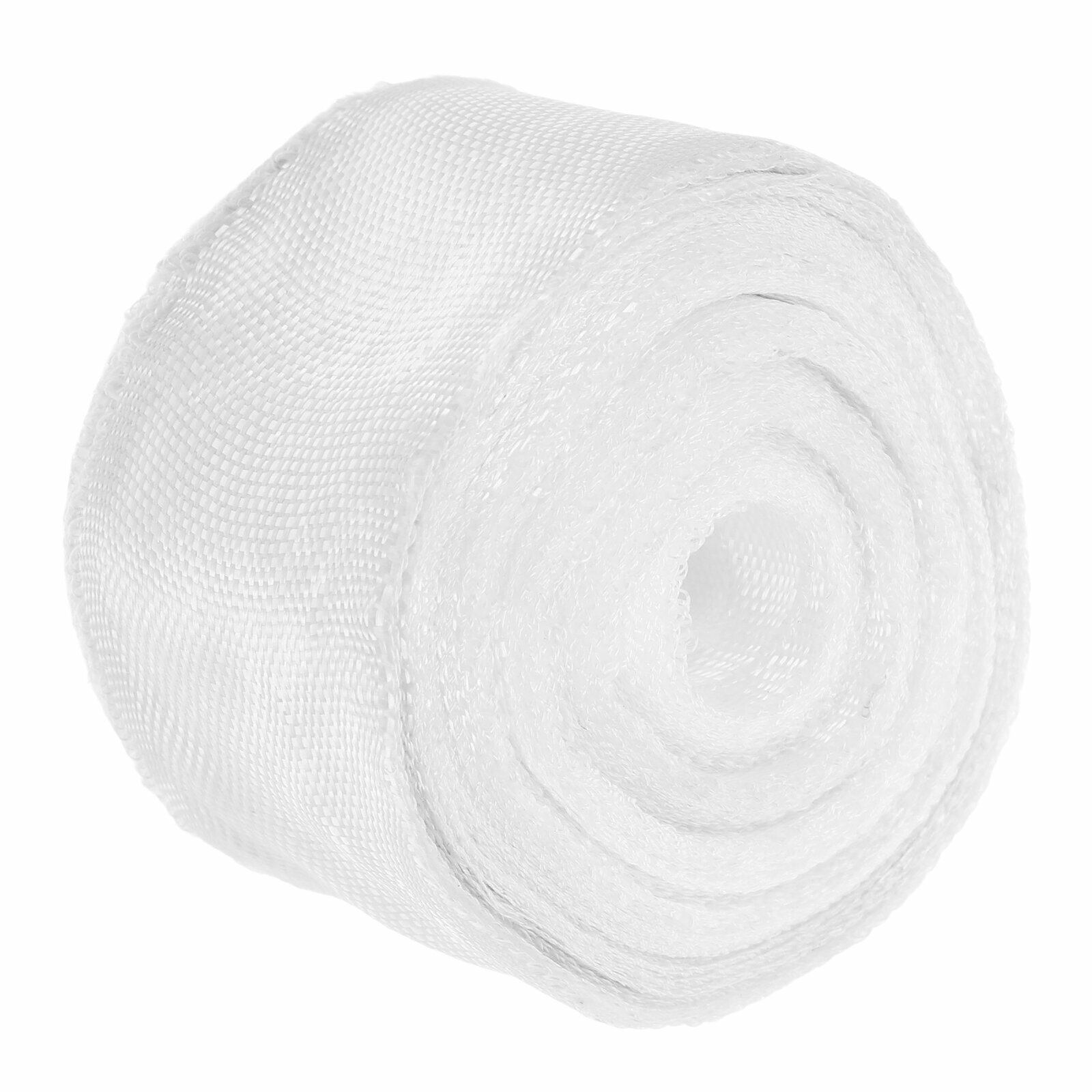 Лента из стеклопластикового волокна белая, термостойкая, для ремонта труб