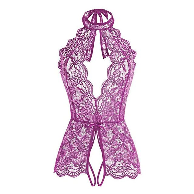 Кружевное платье на бретельках, размер S, 2Purple