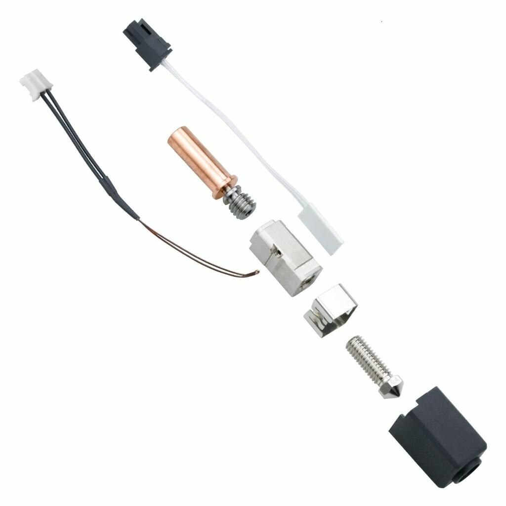 Керамический Нагревательный Блок с Металлическим Соплом 0.4мм для Высоких Температур