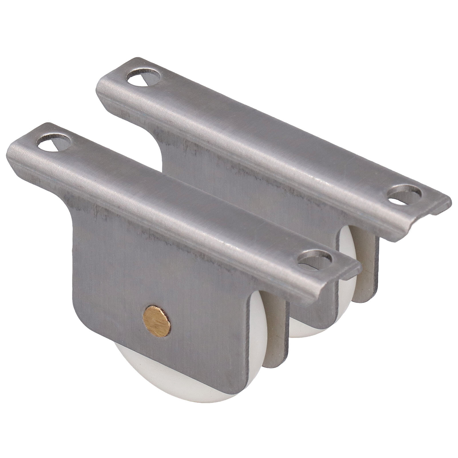 2pcs Spliting Door Illey Roller Wheel с базой для ванной комнаты для душа стеклянные двери 38 мм