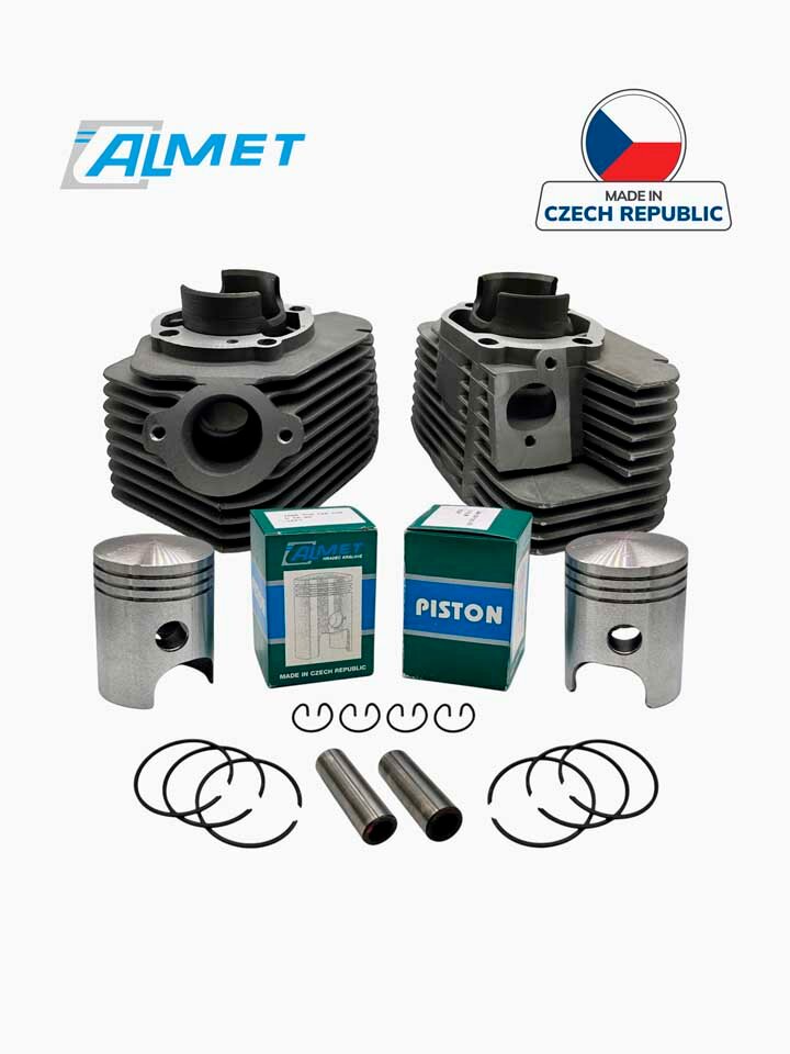 Поршневая группа Ява 12В 350 (638) с Чешскими поршнями