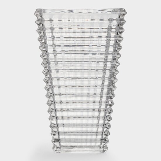 Ваза для цветов Anna Lafarg Traviata 28 см, стекло, серый (ANLAF-XF250221-2)