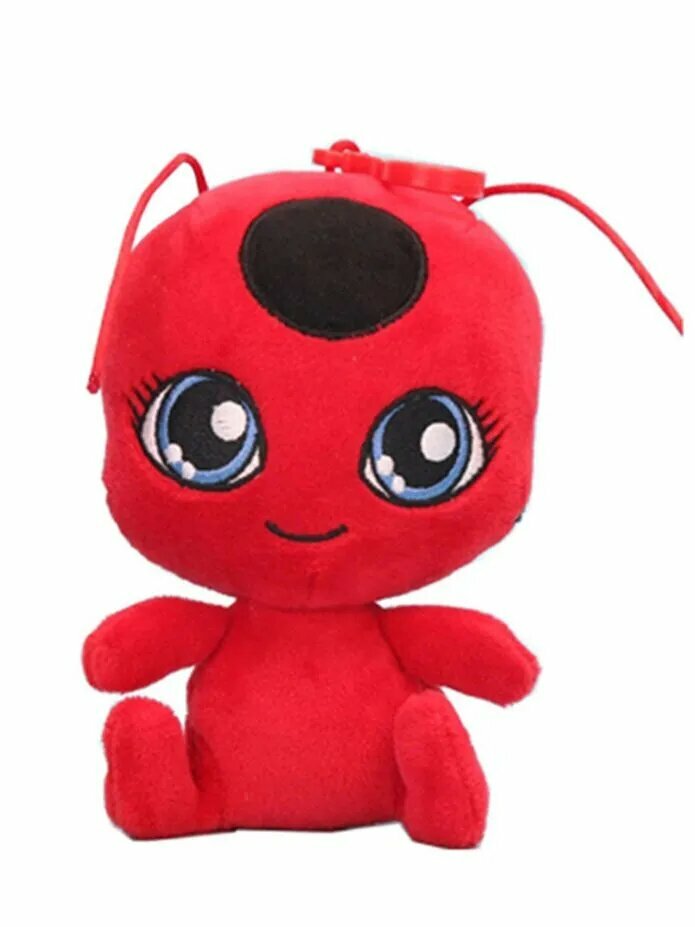 Мягкая игрушка Квами Тикки и Плагг - это талисманы из популярного мультфильма "Леди Баг и Супер Кот".