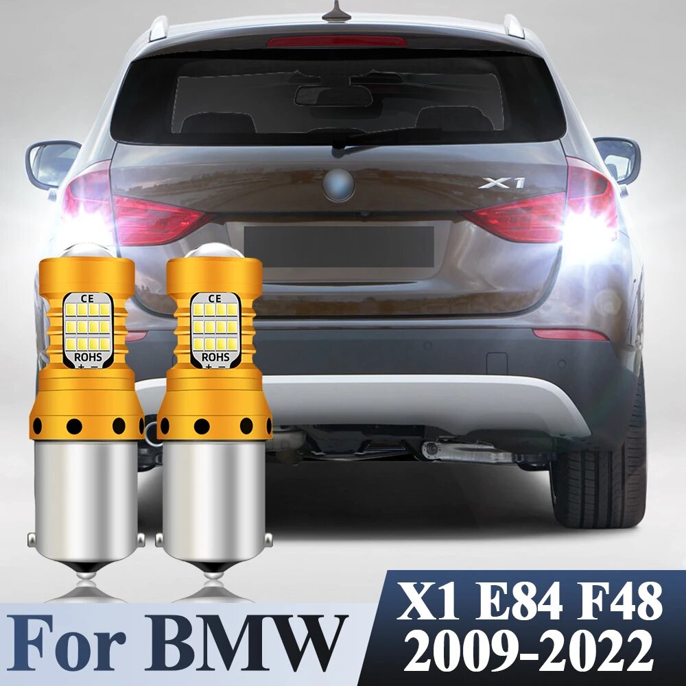 Светодиодная лампа заднего хода для BMW X1 E84, белый, 2 шт.