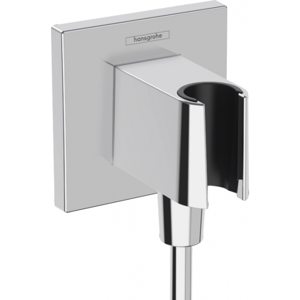 Шланговое подключение с держателем для душа Hansgrohe FixFit E 26889000 хром