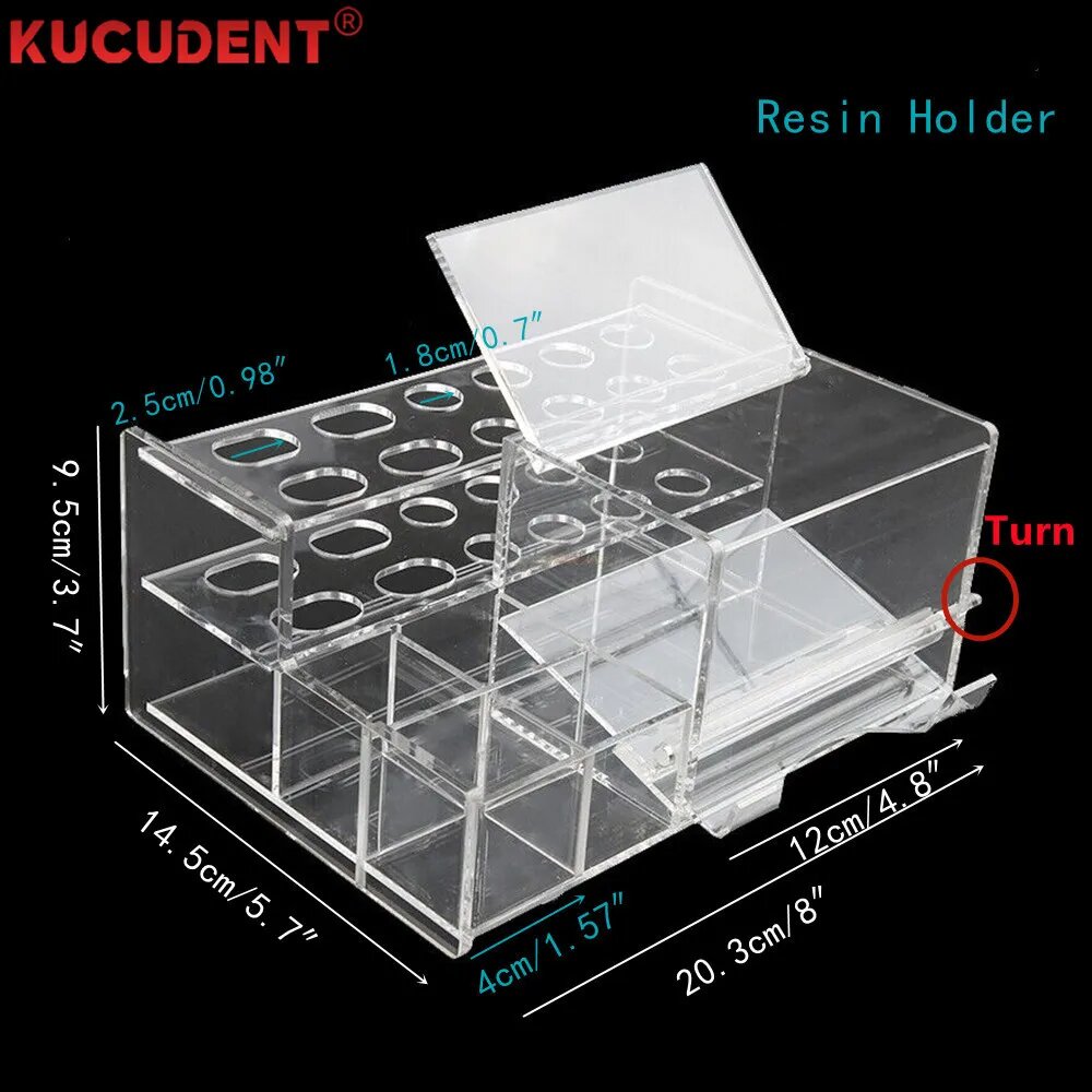 Акриловая стоматологическая композитная смола, органайзер для шприцев, коробка для Multi Purpose