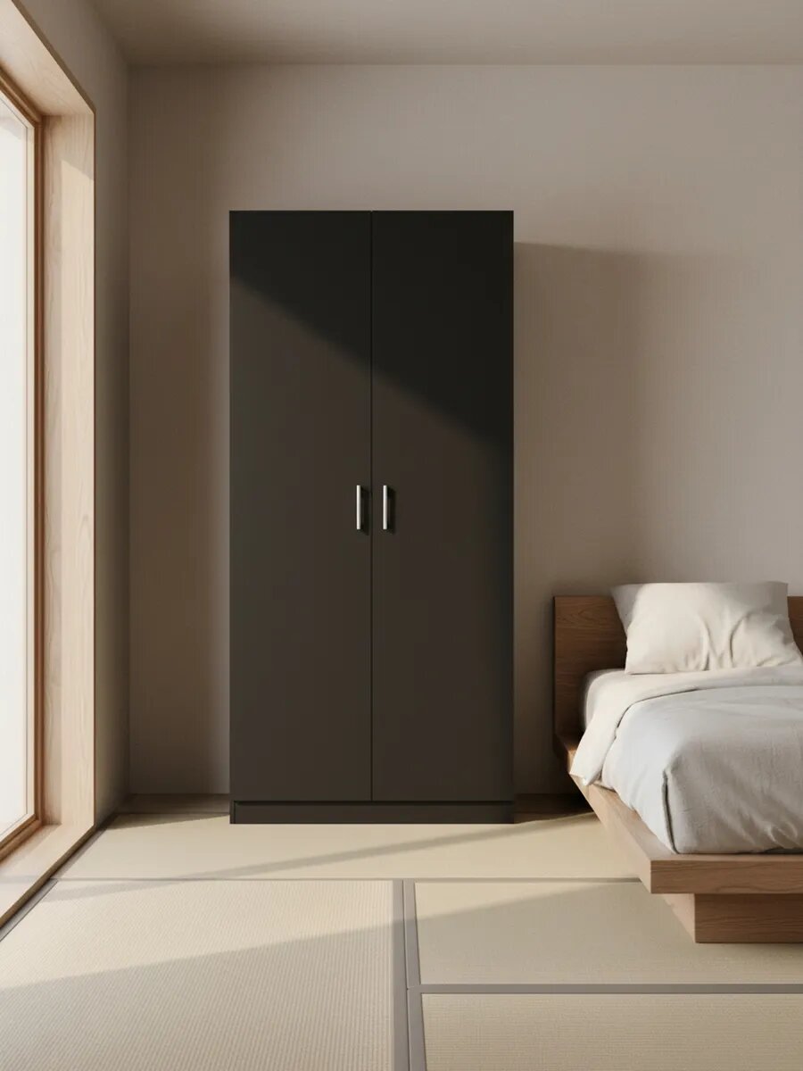 Шкаф FRESTER деревянный распашной с полками для одежды в прихожую, от производителя