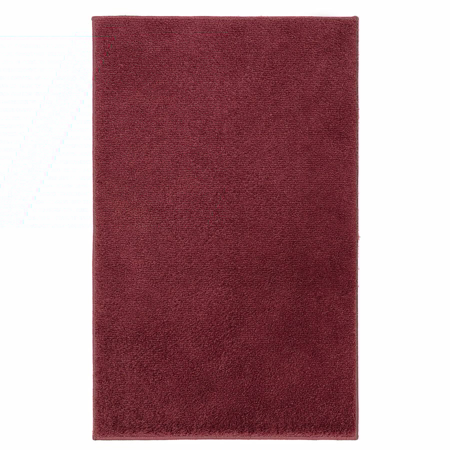 Коврик для ванной IKEA BACKMARA, цвет темно-красный, 50х80 см, 506.221.05