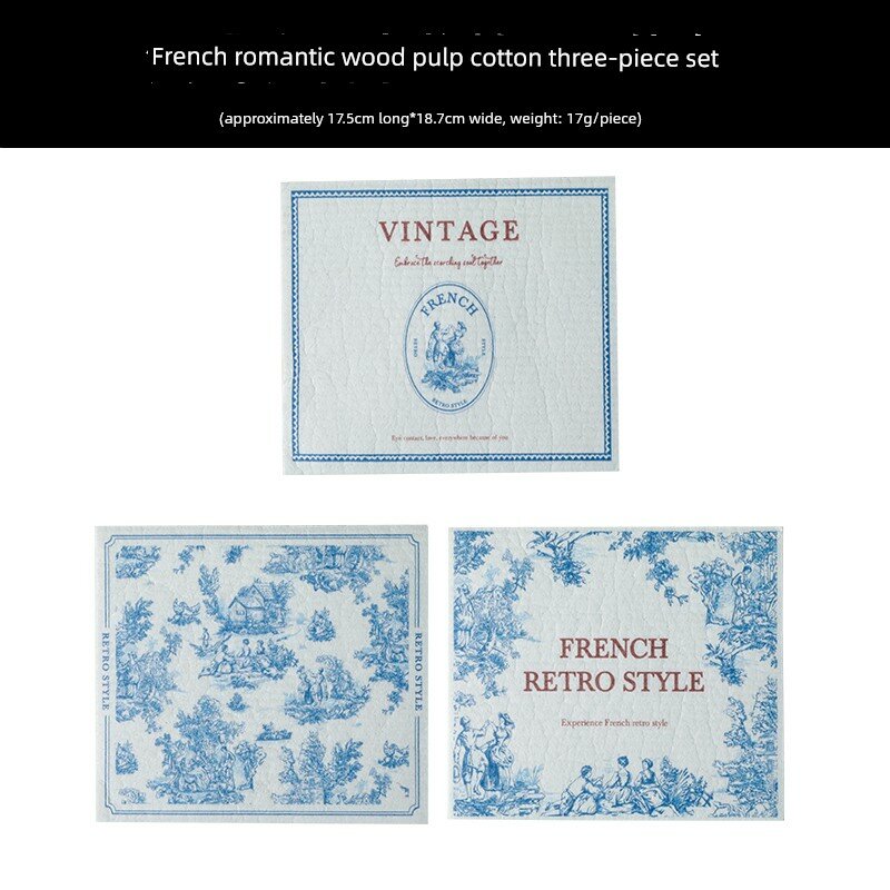 Хлопковая ткань для мытья посуды в китайском стиле, которая нелегко пятен с маслом при мытье кастрюли, протирающий