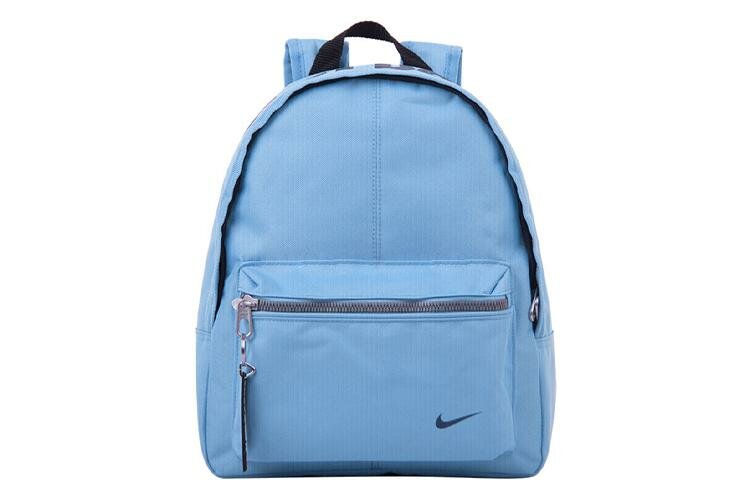 Рюкзак женский Nike Regular, синий, полиэстеровый, для повседневного использования